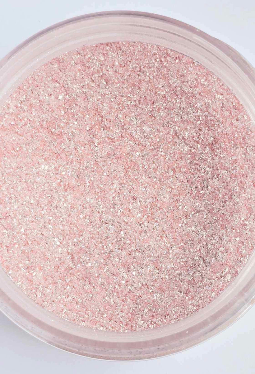 PEARL MICA FLAKE DUST 1OZ: Pink Himalayan Salt – Glitzy Glitter Express