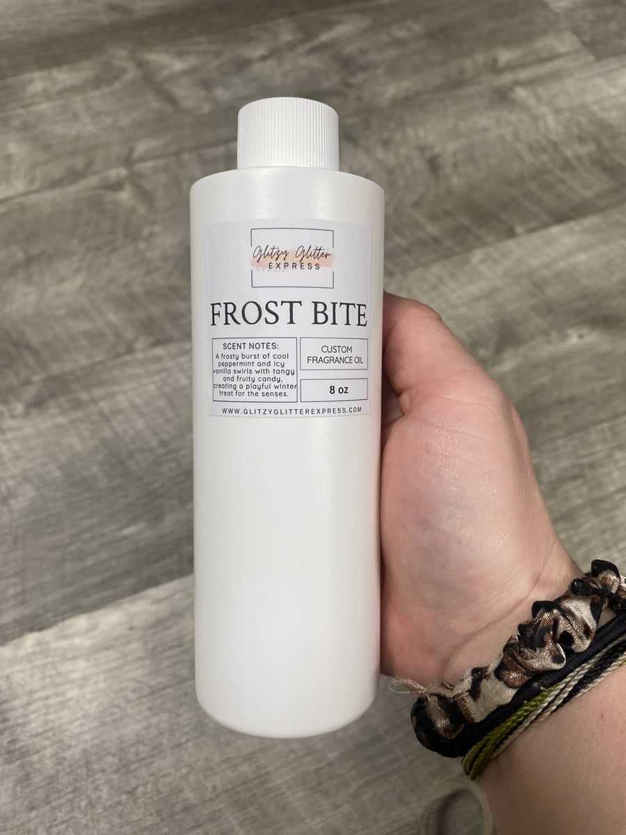 Custom Fragrance Oil - Frost Bite – Glitzy Glitter Express