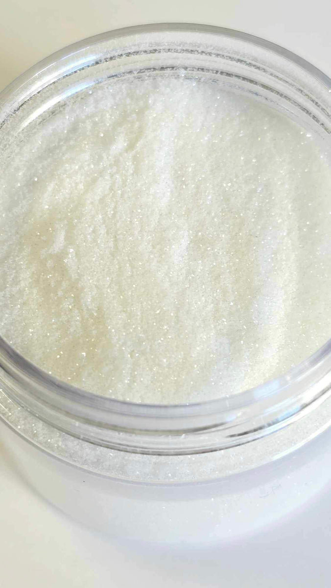IRIDESCENT ULTRA FINE GLITTER DUST 1OZ: Clear Conscience – Glitzy ...