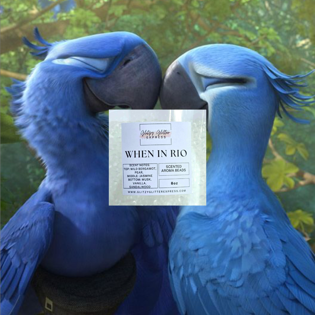 Pre Scented Beads: When in Rio – Glitzy Glitter Express