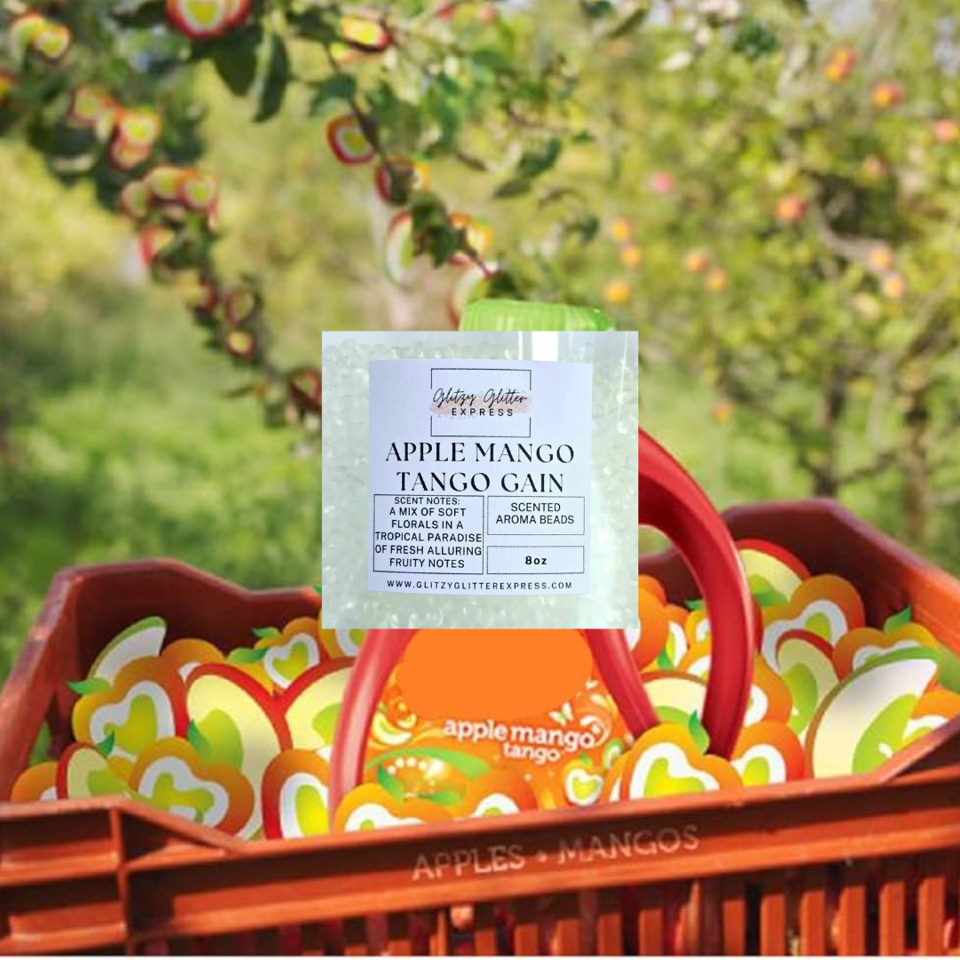 Pre Scented Beads: Apple Mango Tango – Glitzy Glitter Express