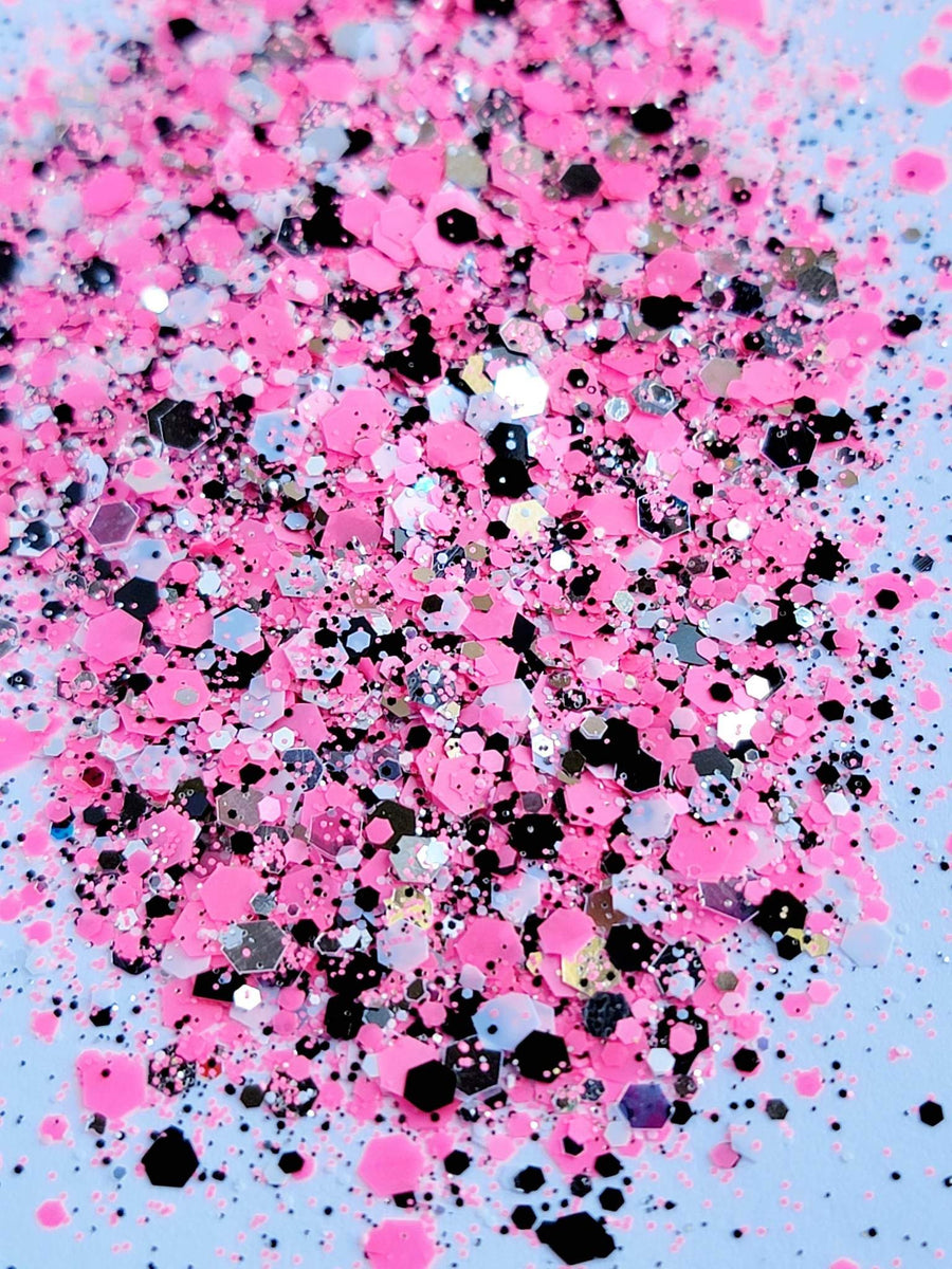 Custom Chunky Mix: Pink Pistol – Glitzy Glitter Express