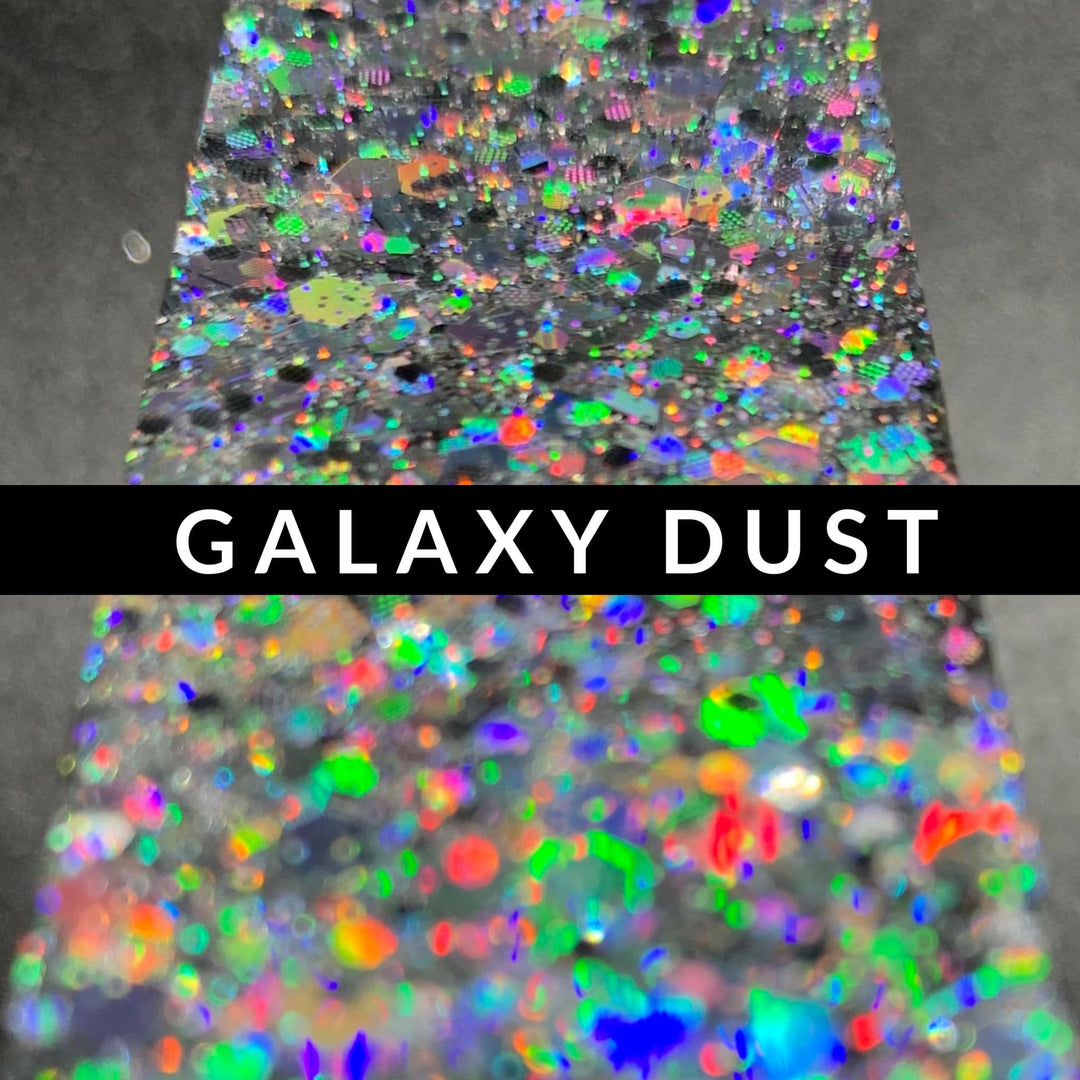 Holographic Chunky Mix: Galaxy Dust – Glitzy Glitter Express
