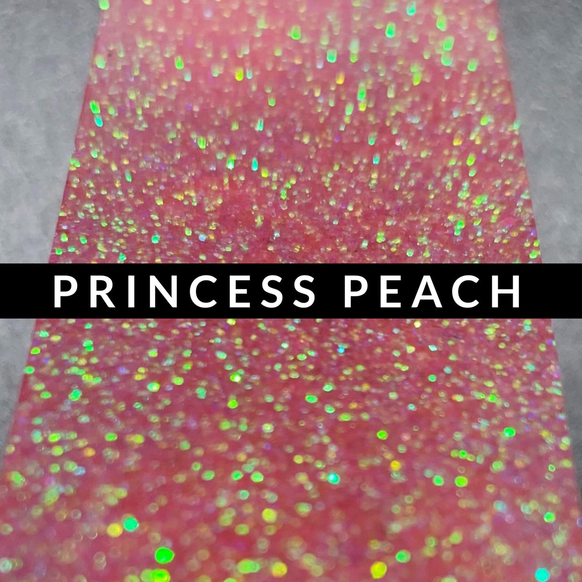 Fine Iridescent: Princess Peach – Glitzy Glitter Express