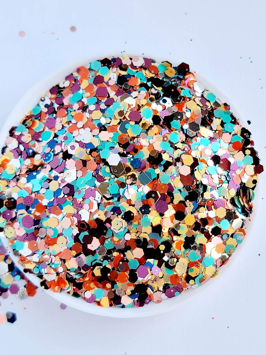 Custom Chunky Mix: LADY MAY – Glitzy Glitter Express