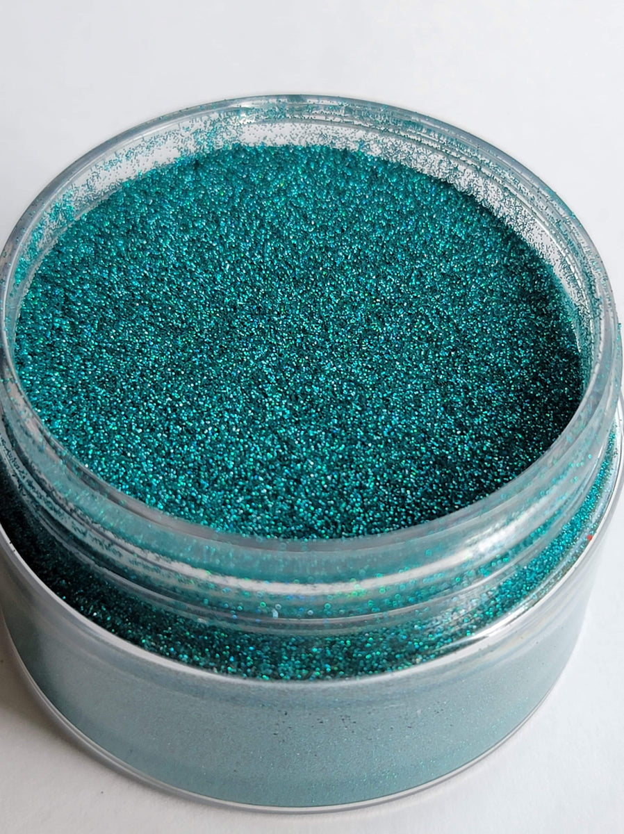 HOLOGRAPHIC ULTRA FINE GLITTER DUST 1OZ: Azurite – Glitzy Glitter Express