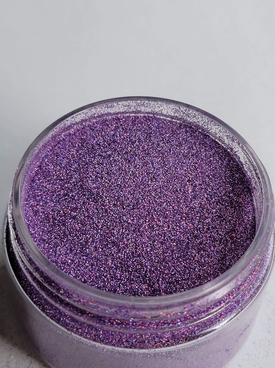 HOLOGRAPHIC ULTRA FINE GLITTER DUST 1OZ: Grape Quartz – Glitzy Glitter ...